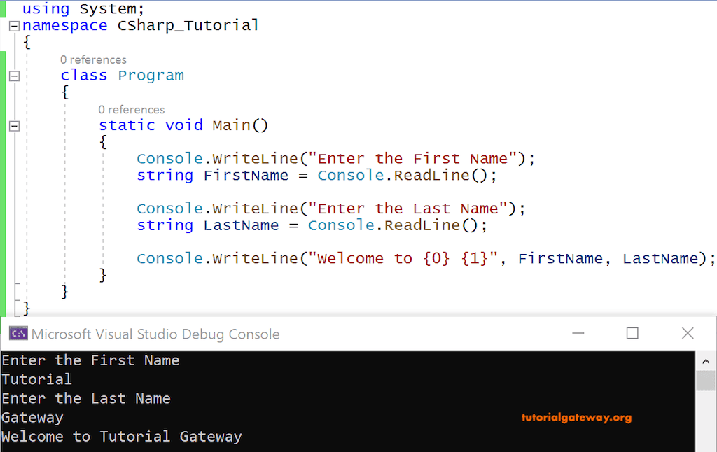 C Program Examples Gambaran