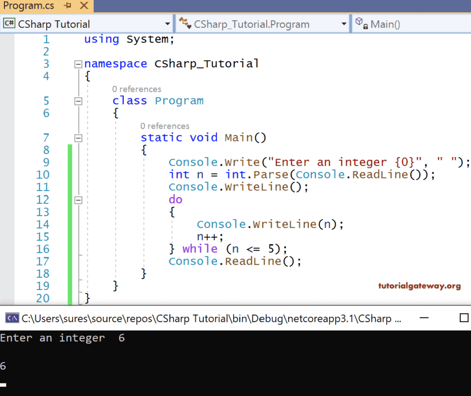 C Do While Loop