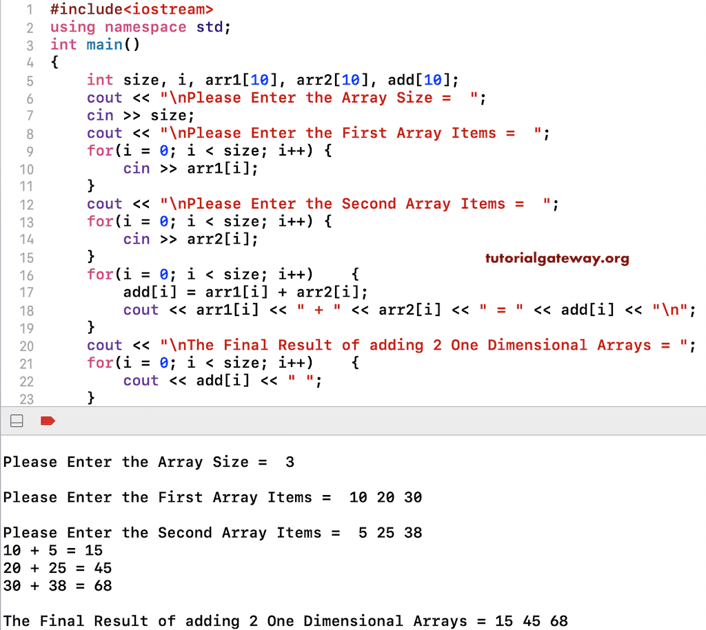 C Program To Reverse An Array Using While Loop C Programming Mobile