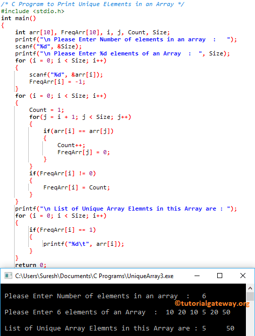 Worksheets For Python Count Distinct Elements In Array