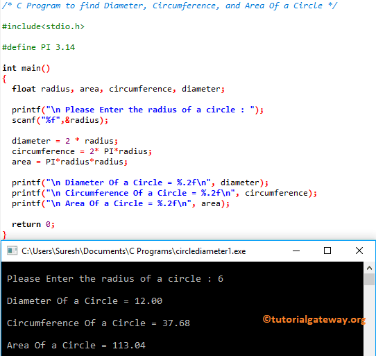 How To Find Out Radius From Circumference