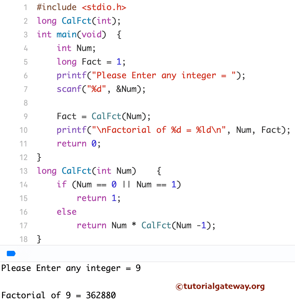 Factorial Program In C Sharp Tutorial Vrogue co