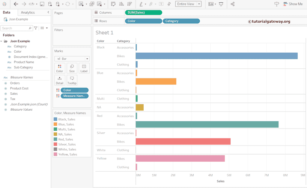 Connecting Tableau to JSON File