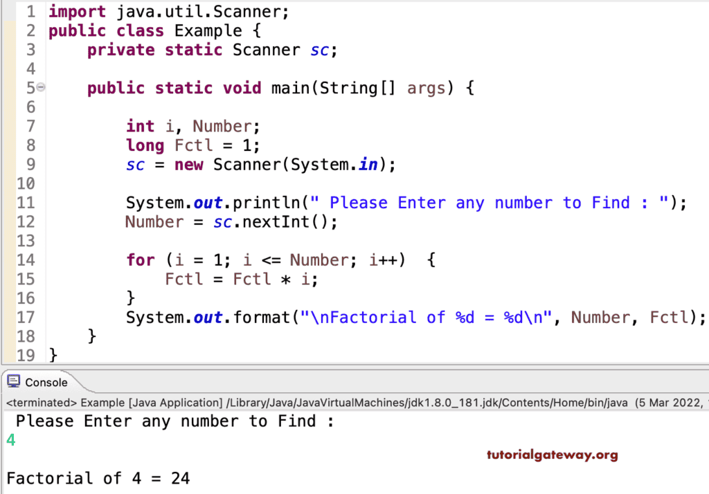 Como Fazer Fatorial Em Java EDUCA Como Fazer Fatorial Em Java EDUCA