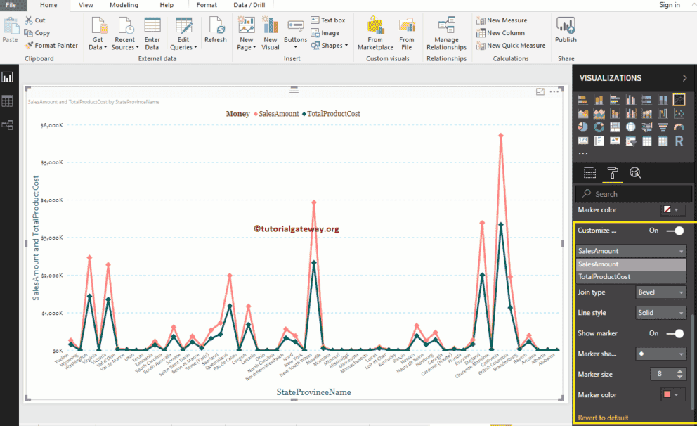 How To Add Line Chart In Power Bi Printable Templates