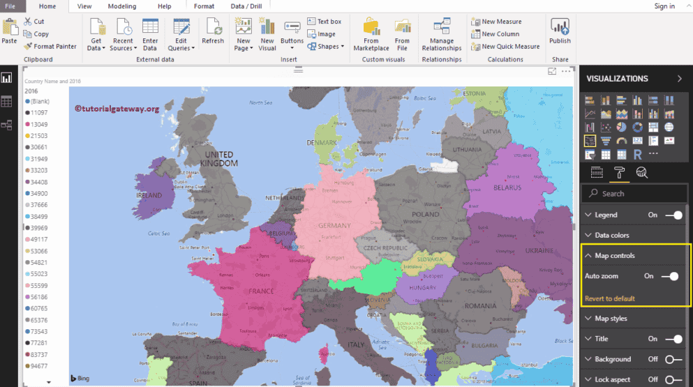 What Is A Filled Map In Power Bi Design Talk