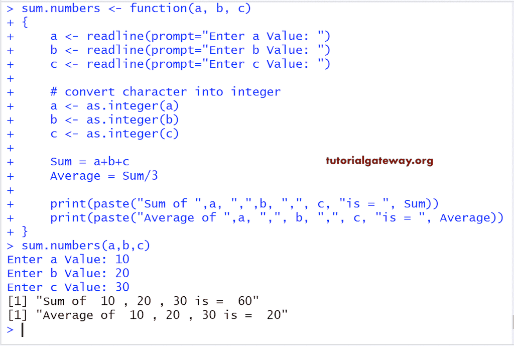 Functions In R Programming