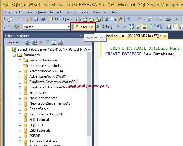 Create A Database Using Sql Mobile Legends