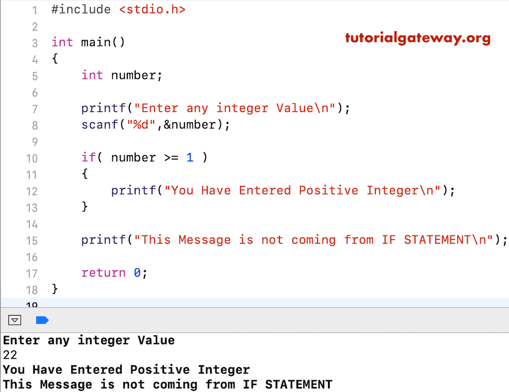 If Statement In C Programming With Flowchart Youtube Gambaran