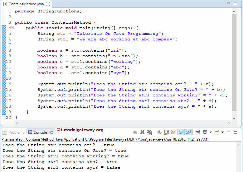 Veranstaltung Einbetten Lesen Java How To Check If String Contains