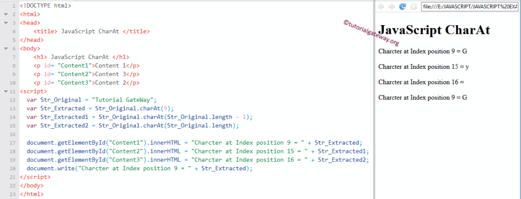 34 How To Use Charat In Javascript Javascript Overflow