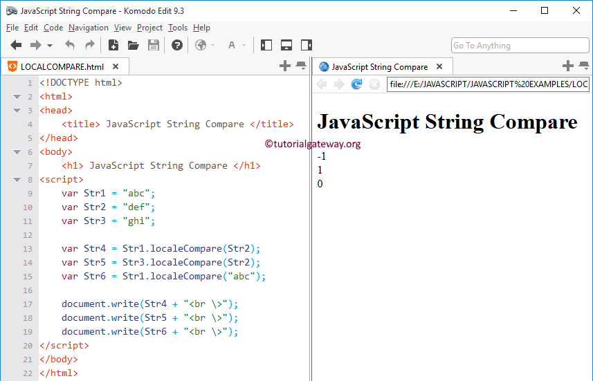 35 How To Compare Two Strings In Javascript If Condition Modern