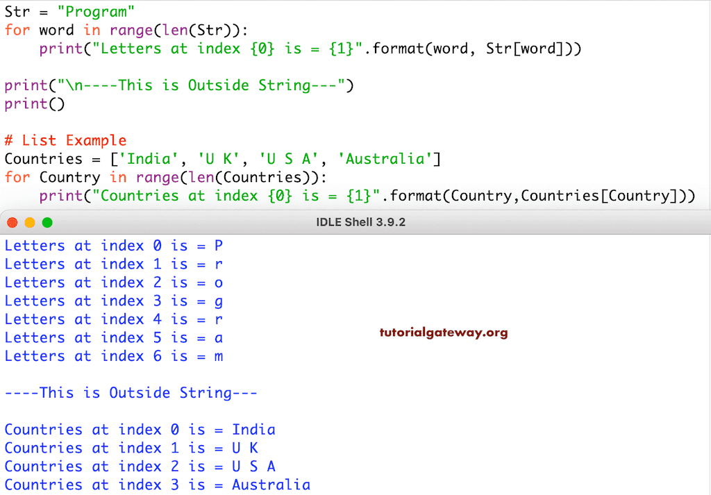 One Line For Loop Python Tinyper