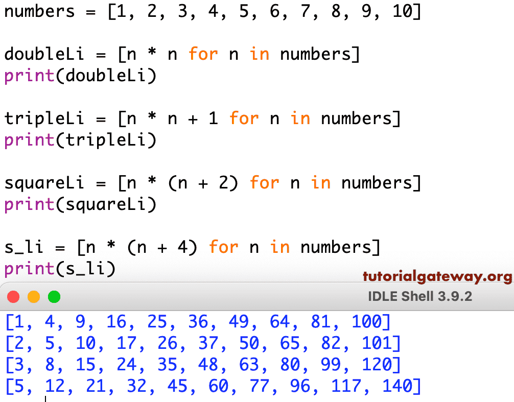 Python Tutorial List Comprehensions Youtube Gambaran