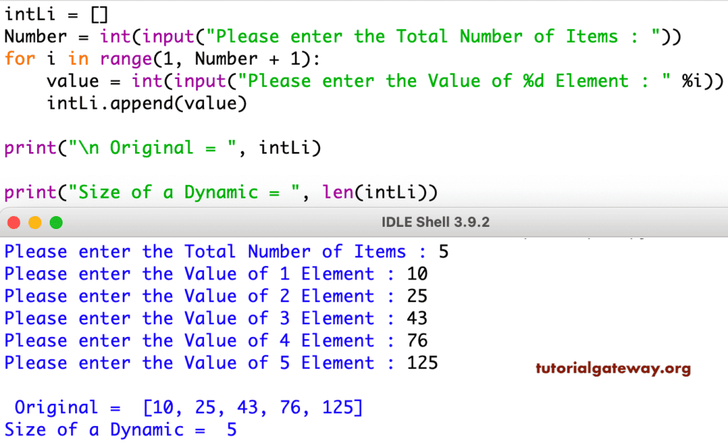 Python List Matteffer