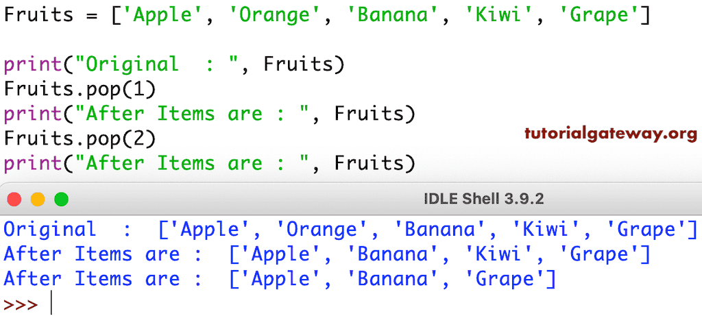 Python List Pop Method Explained With Examples Images