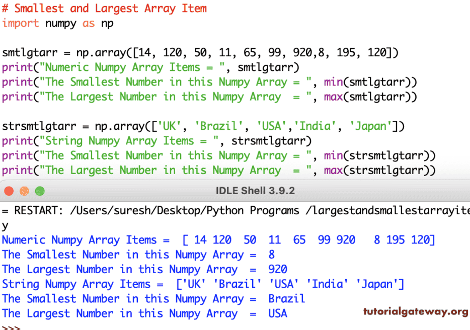 Substantially Writing Apology Python Numpy Array To String Palm Botanist Thank You
