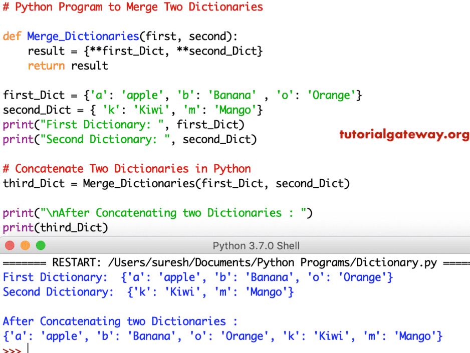 How To Combine Two Dictionary Variables In Python Www vrogue co