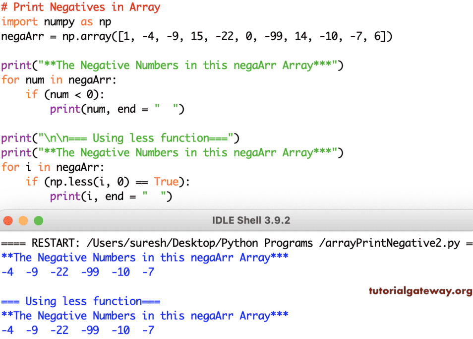 Python Program To Print Numpy Array Items Mobile Legends