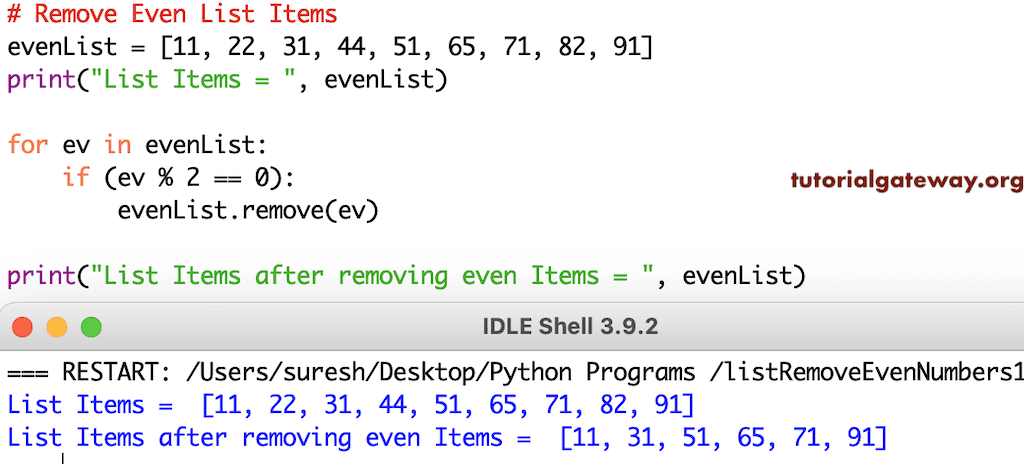 Python Program To Print List Of Even Numbers Mobile Legends