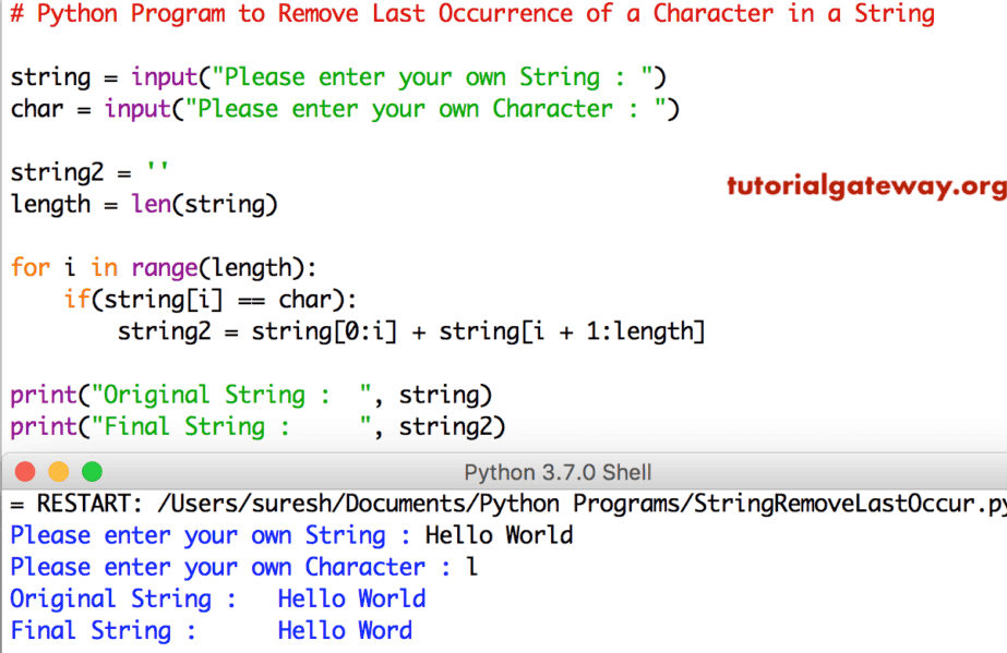 Intonazione Abbattere Patriottico Delete First Character String Python 