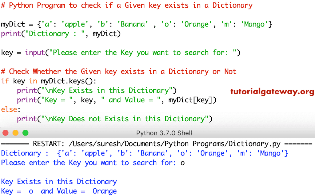 Python Check If Key Exists In List Design Corral