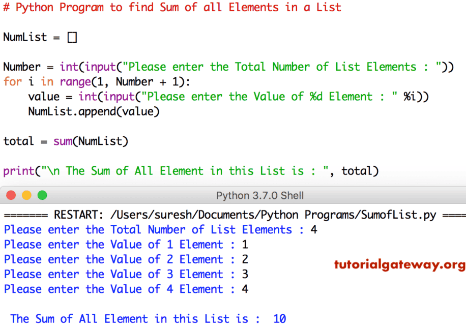 Python Program To Find Sum And Average Of N Natural Numbers Gambaran