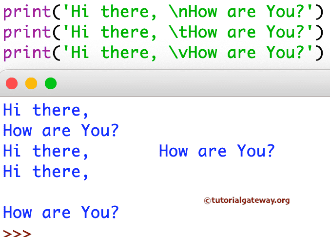 Python Print Function