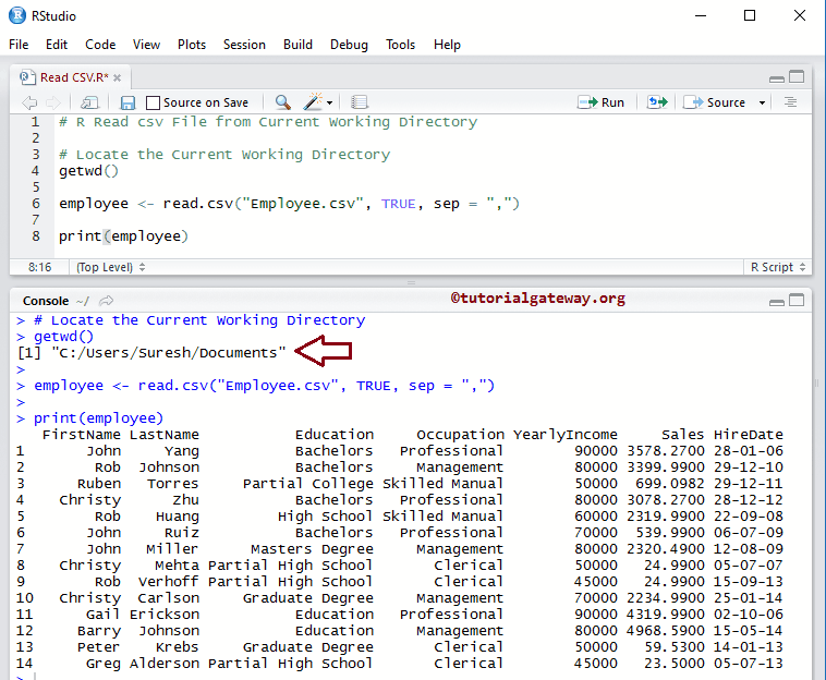 R Read Csv Function