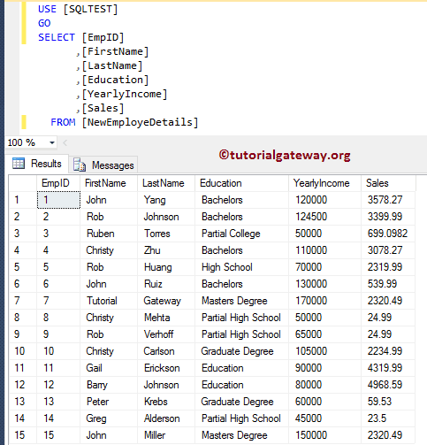 Rename Table Name And Column Name In SQL Server