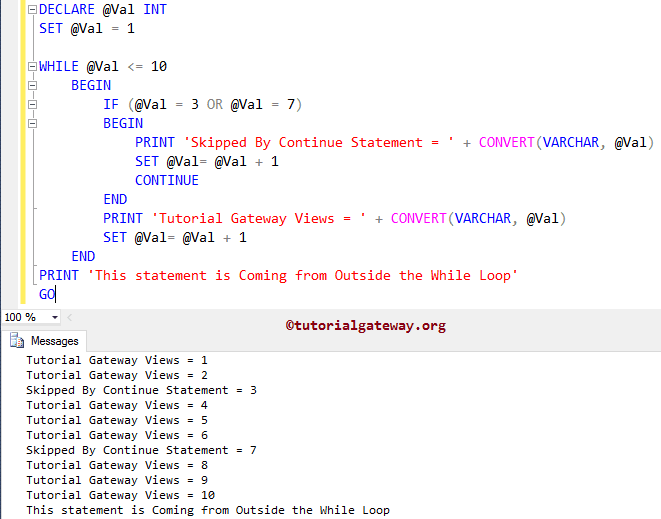 Small Basic While Loop Examples