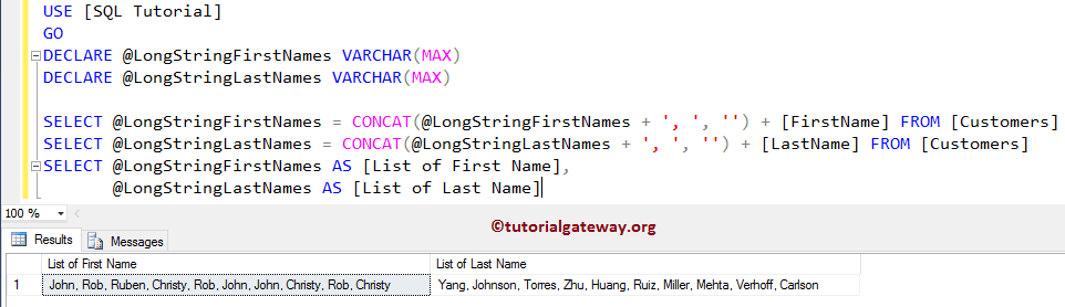 Sql Concatenate Rows Into String Hot Picture