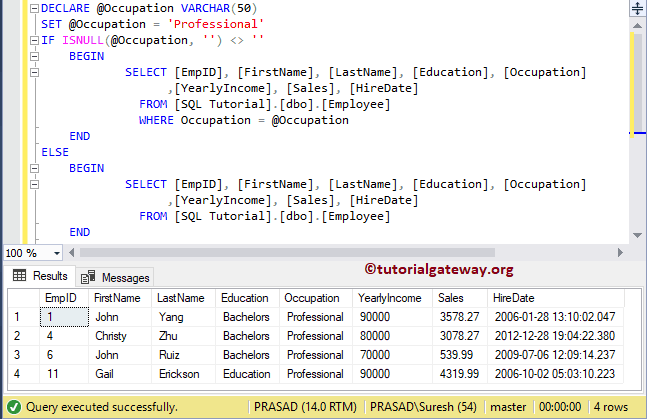 SQL Query To Select All If Parameter Is Empty Or NULL