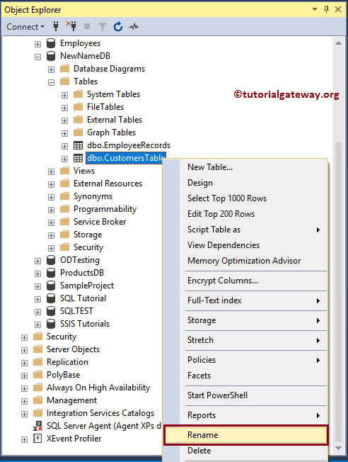 Sql Server Rename Column Chlistlovers