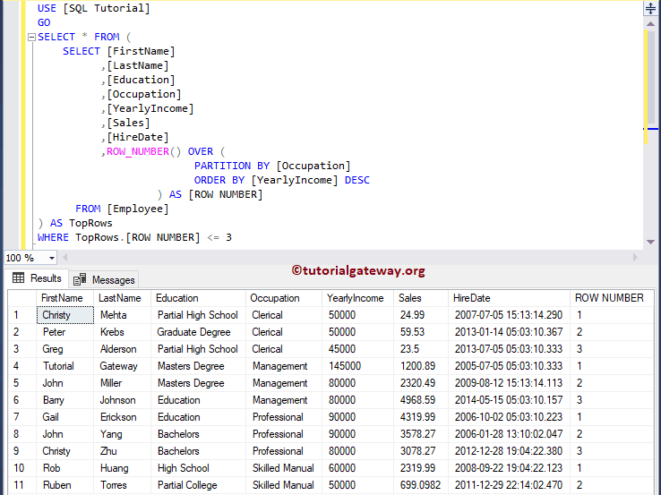 Select Top N Records For Each Category In SQL Server