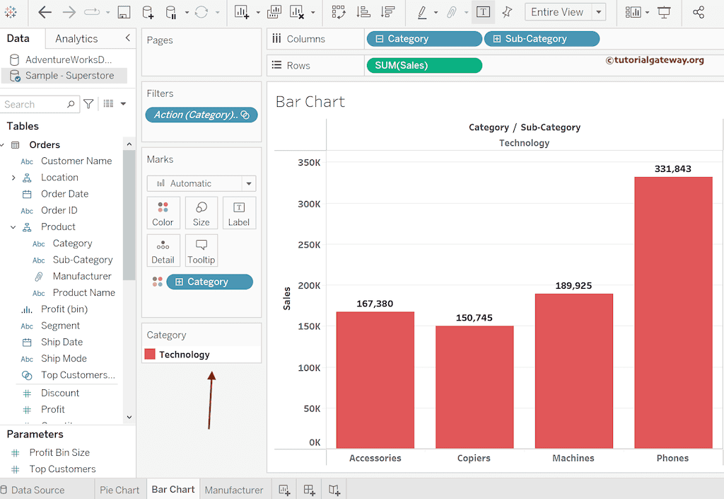 Tableau Action Filters Tableau Action Filters